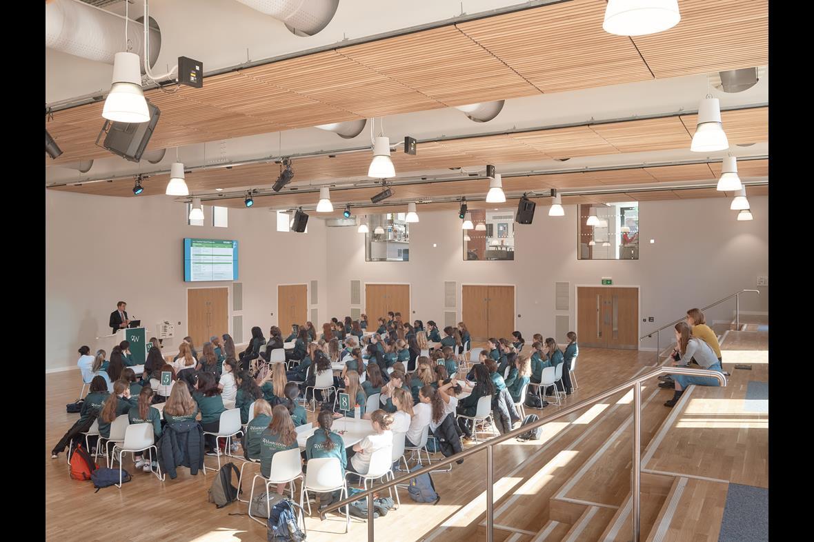 What made this project… Wimbledon High School by IID Architects ...